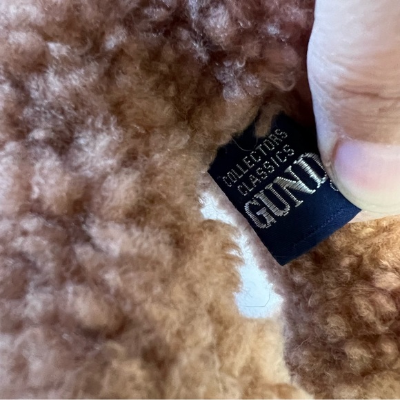 Gund | Toys | Vtg Gund Jointed Poseable 9 Plush Bear Gundy W Tags Label ...